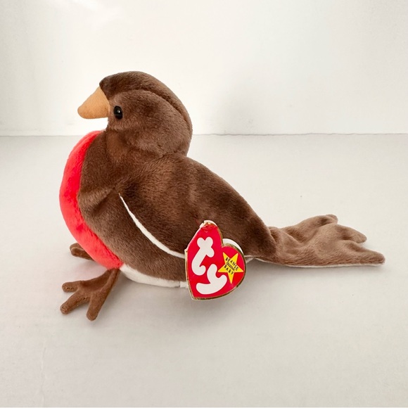 Ty | Toys | Bnwt Vintage Ty Beanie Baby Early The Robin Plush Toy 997 ...